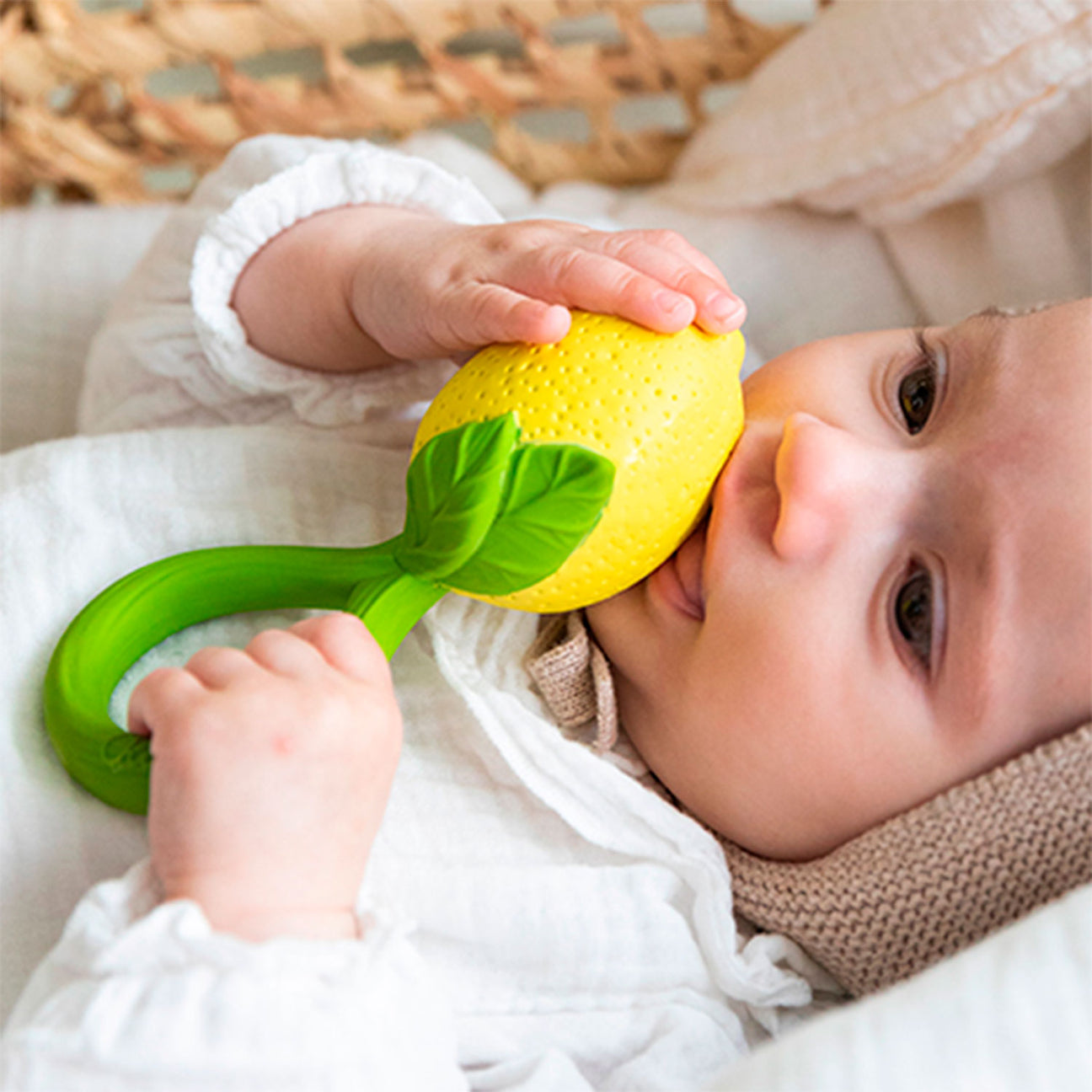 Lemon Rattle Toy – Oli&Carol US