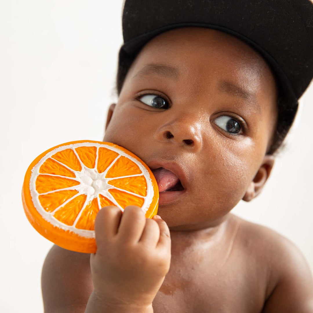 Clementino the Orange Baby Teether – Oli&Carol US