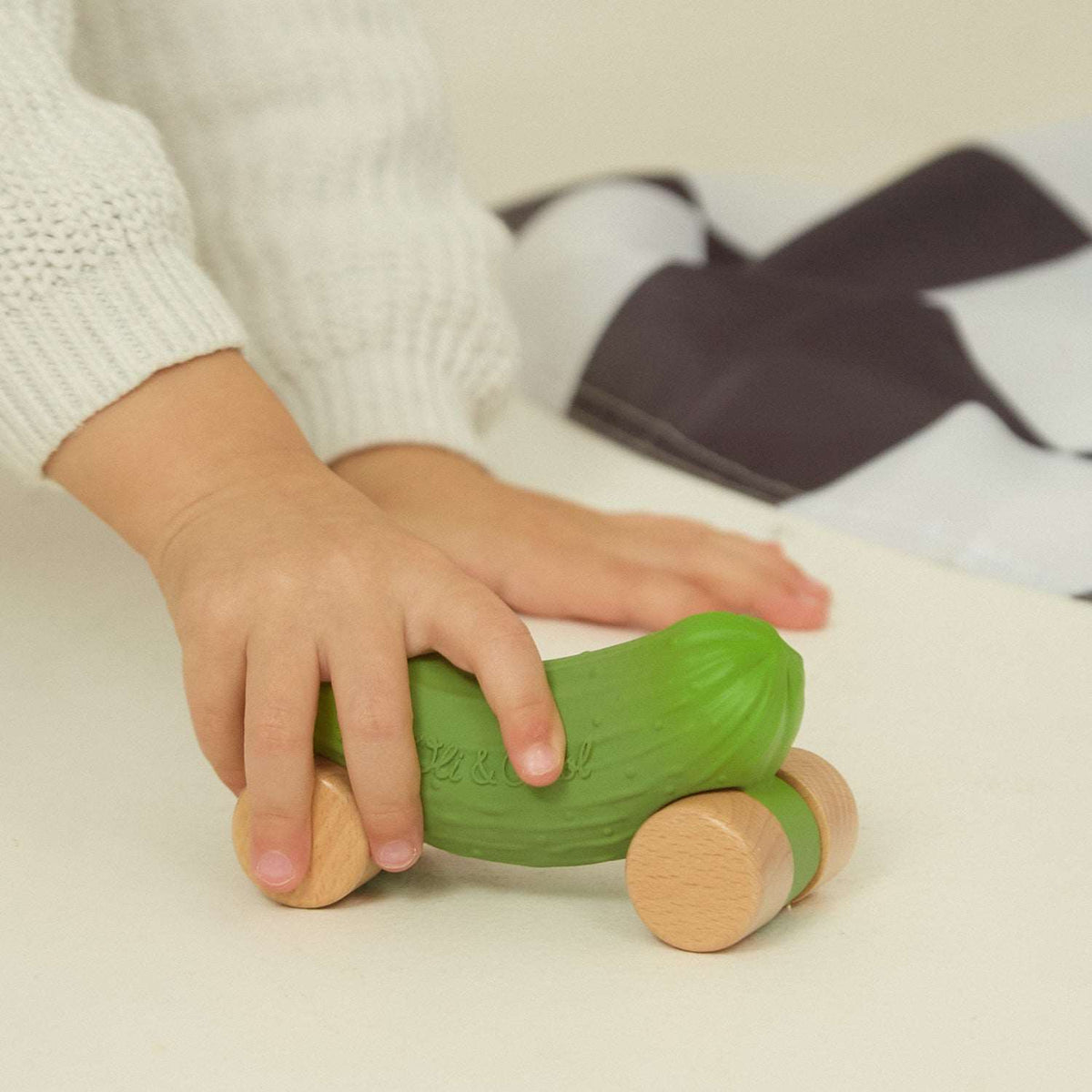 Pepino The Cucumber Baby Car Toy | Oli&Carol – Oli & Carol US