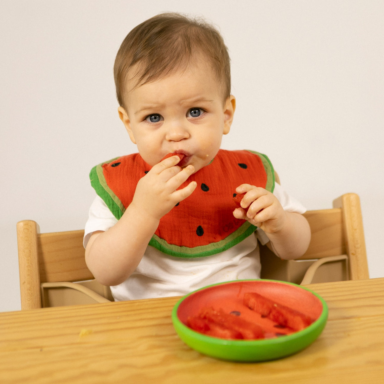 Wally The Watermelon Plate & Spoon Set | Oli&Carol – Oli&Carol US