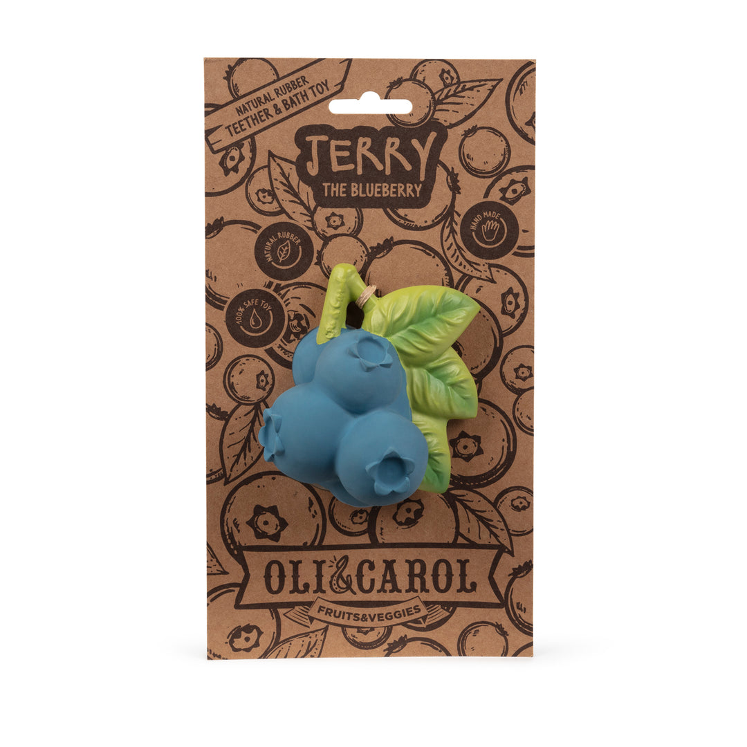 Jerry the Blueberry Baby Teether – Oli&Carol US